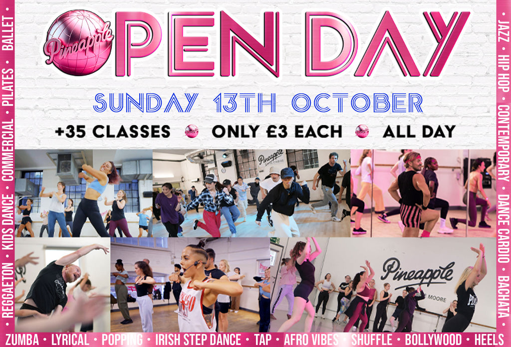 Pineapple Open Day 2024 | Dance Classes for £3 in London | All Levels