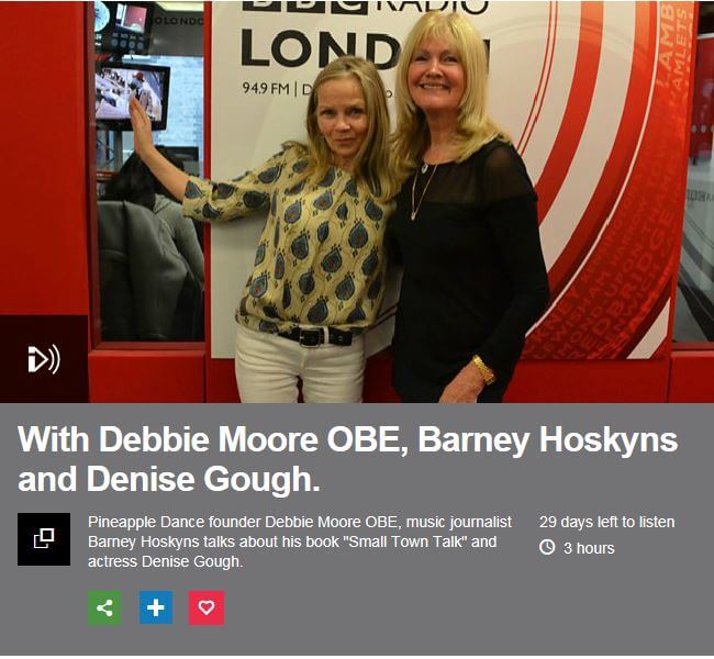 Debbie Moore with Jo Good - BBC Radio London