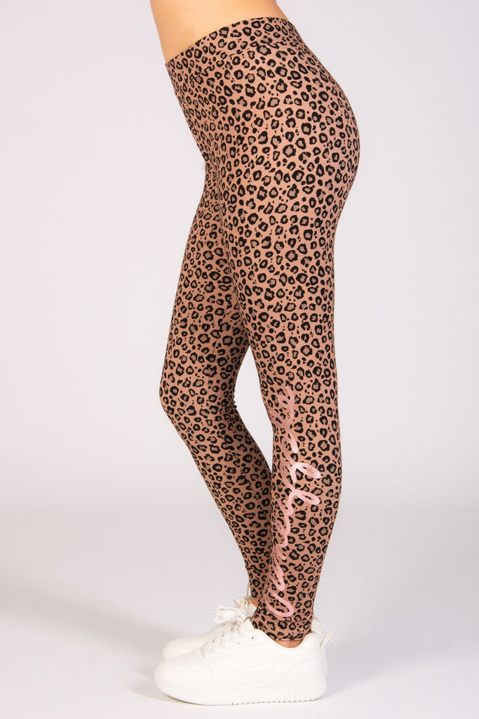 Girls' Leopard Print Leggings | Dance Styles for Kids | Pineapple